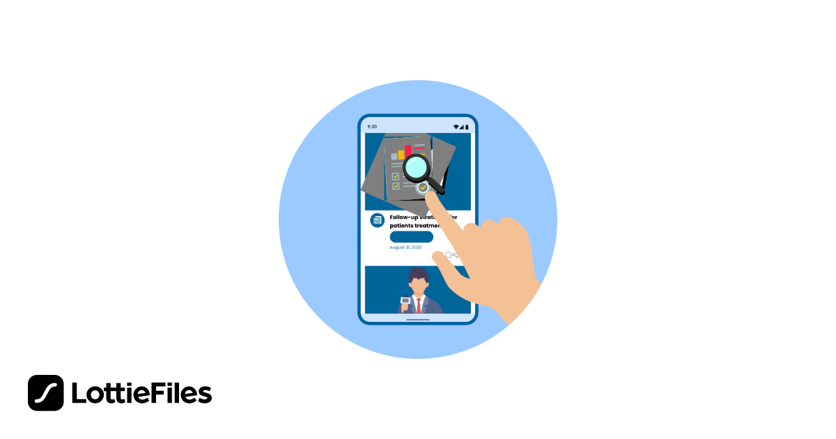 Free Onboarding 01 - News Animation by Peter Strenge | LottieFiles