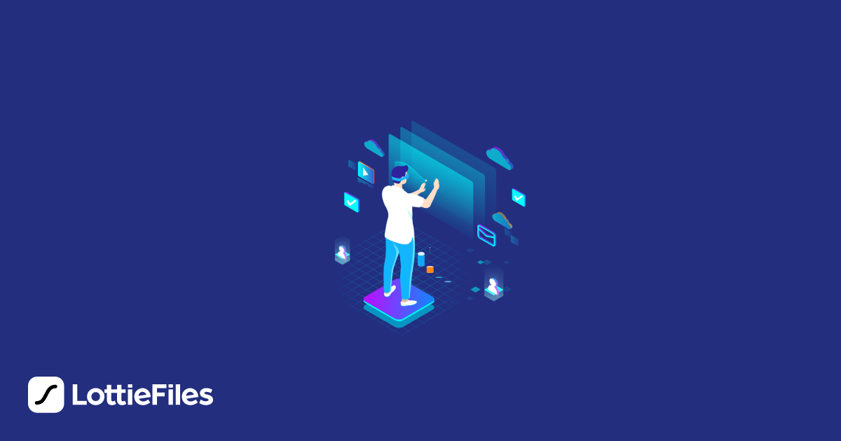 Free Augmented Reality_Virtual Reality Animation by sulov | LottieFiles