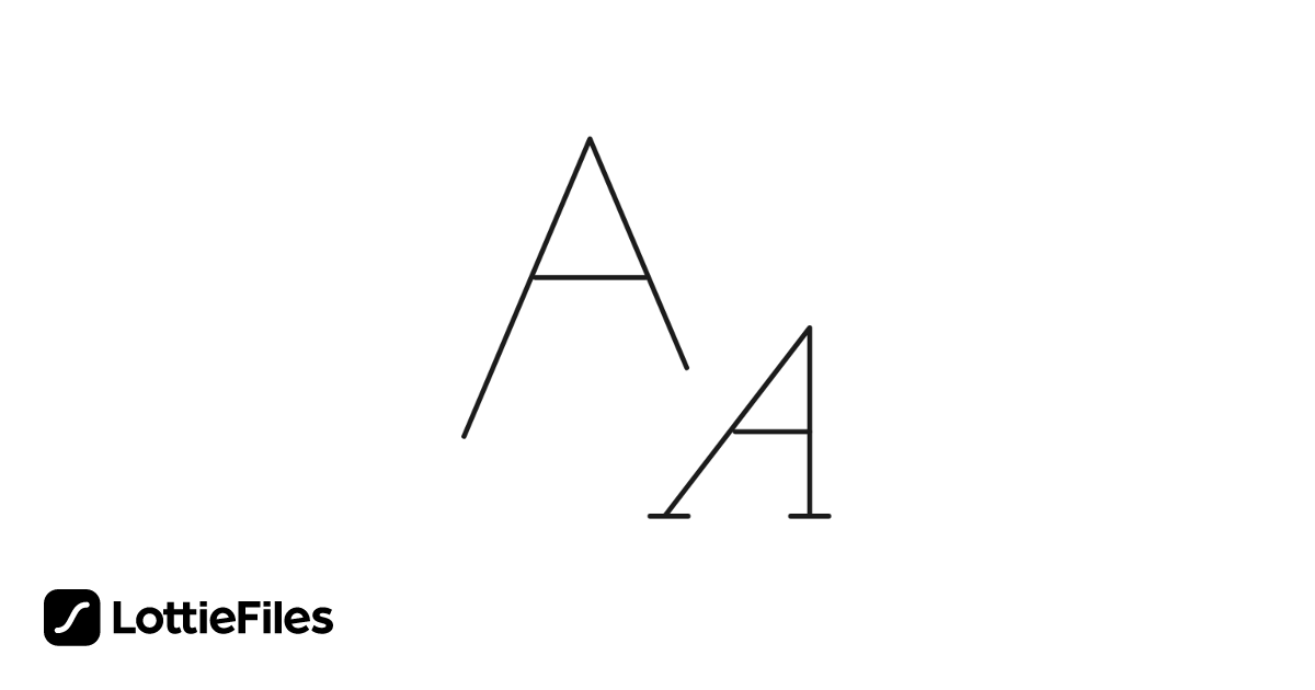 Free Font Animation Animation by Milkcarte | LottieFiles