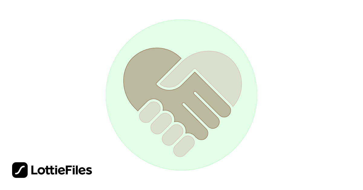 Free Handshake - Heart Animation by Clive Whitton | LottieFiles