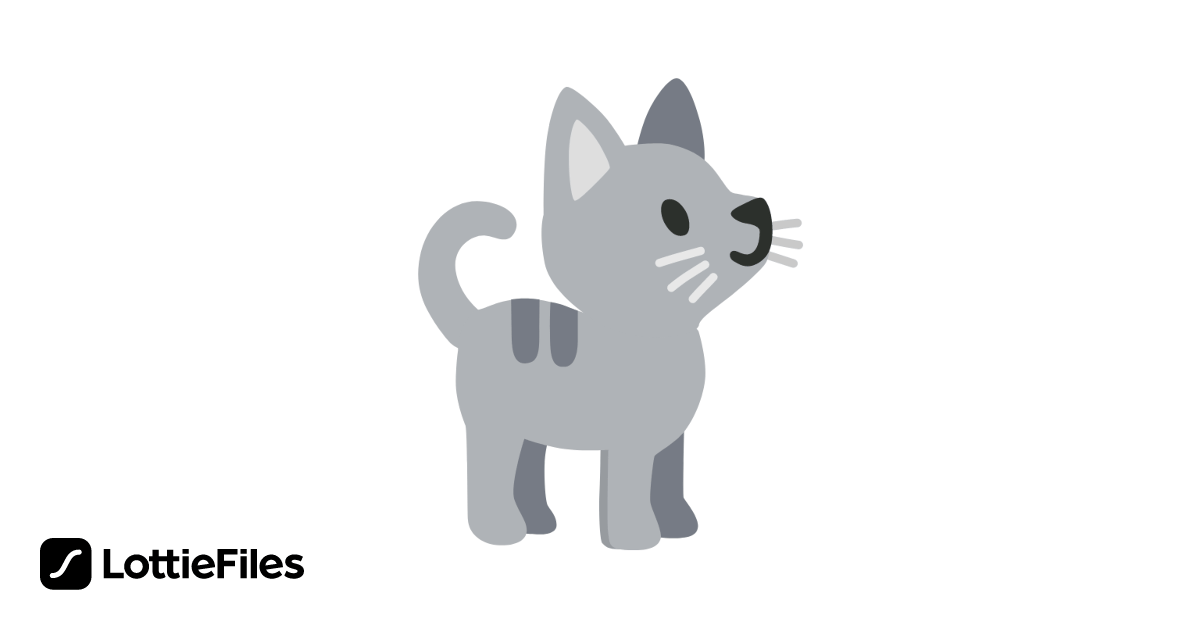 Cat Idle Simple by Peter H - LottieFiles