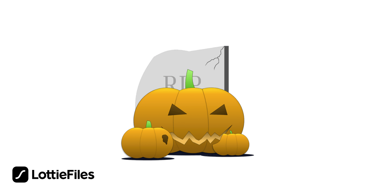 Free Halloween pumpkin Animation by Antony Rahul | LottieFiles