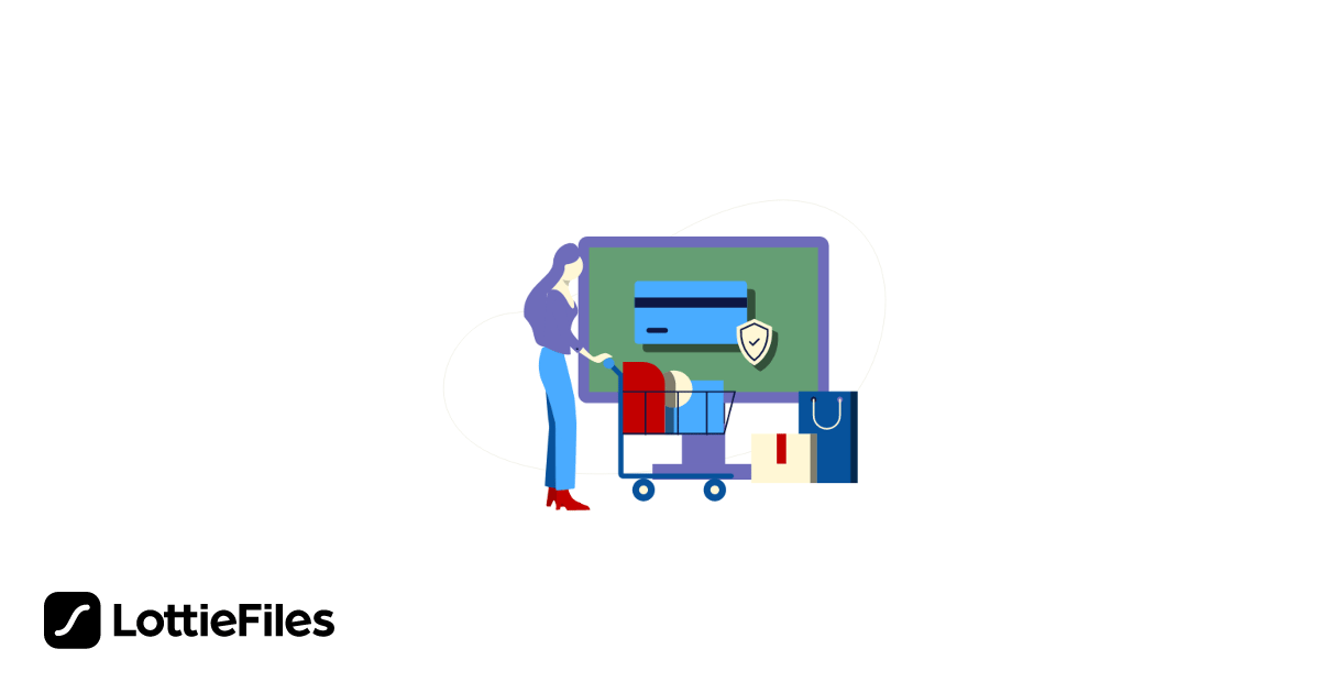 Free ecommerce Animation by Sophía Ponce | LottieFiles