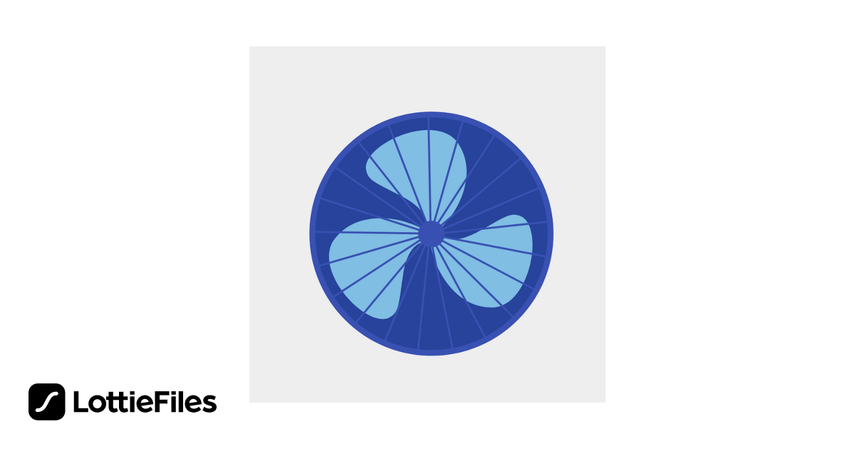 Free electric fan Animation by Nathalie Ngamkham | LottieFiles