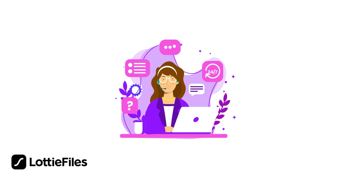 Free support Animation by sarvit sarvit | LottieFiles