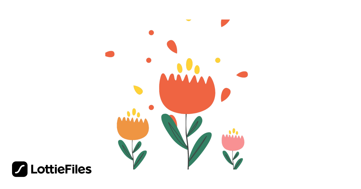 Free Spring Lottie Loading Theme Animation by JinHyo | LottieFiles