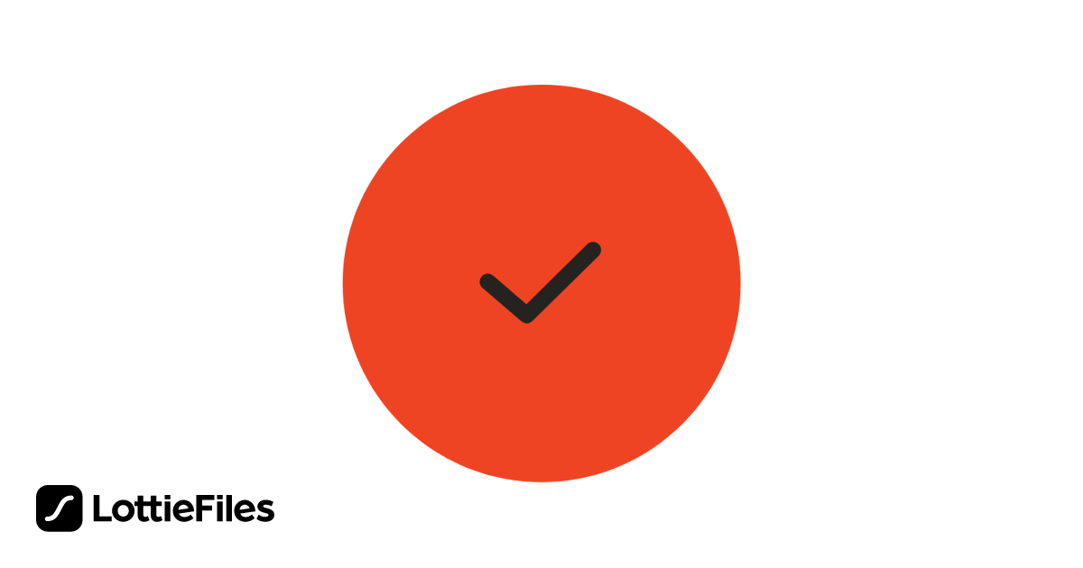 Free Confirmation Animation by Daniel García Valero | LottieFiles