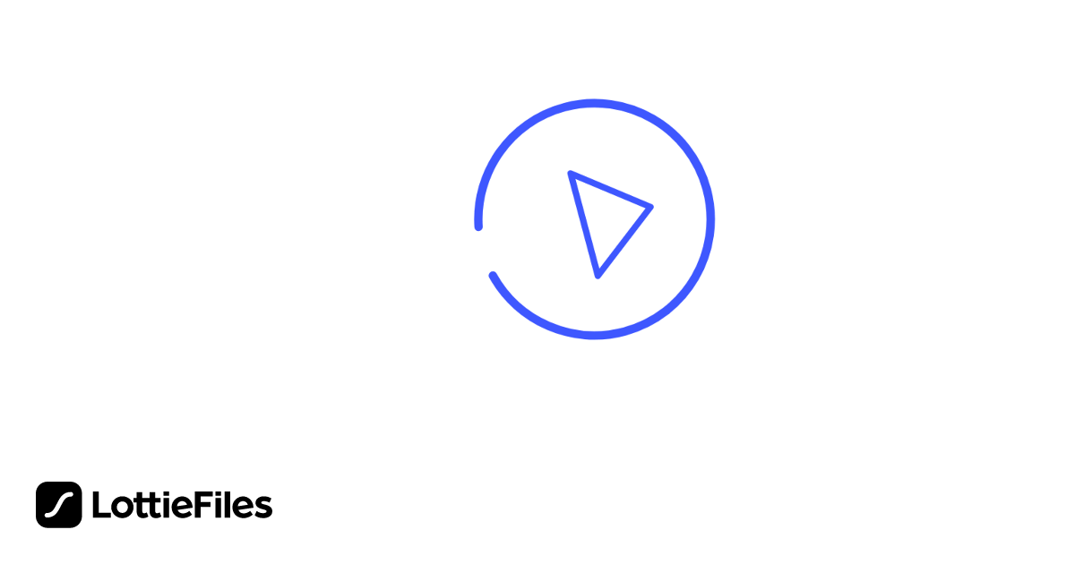 Free Play Button Animation by Sanni sahil 🍃 | LottieFiles