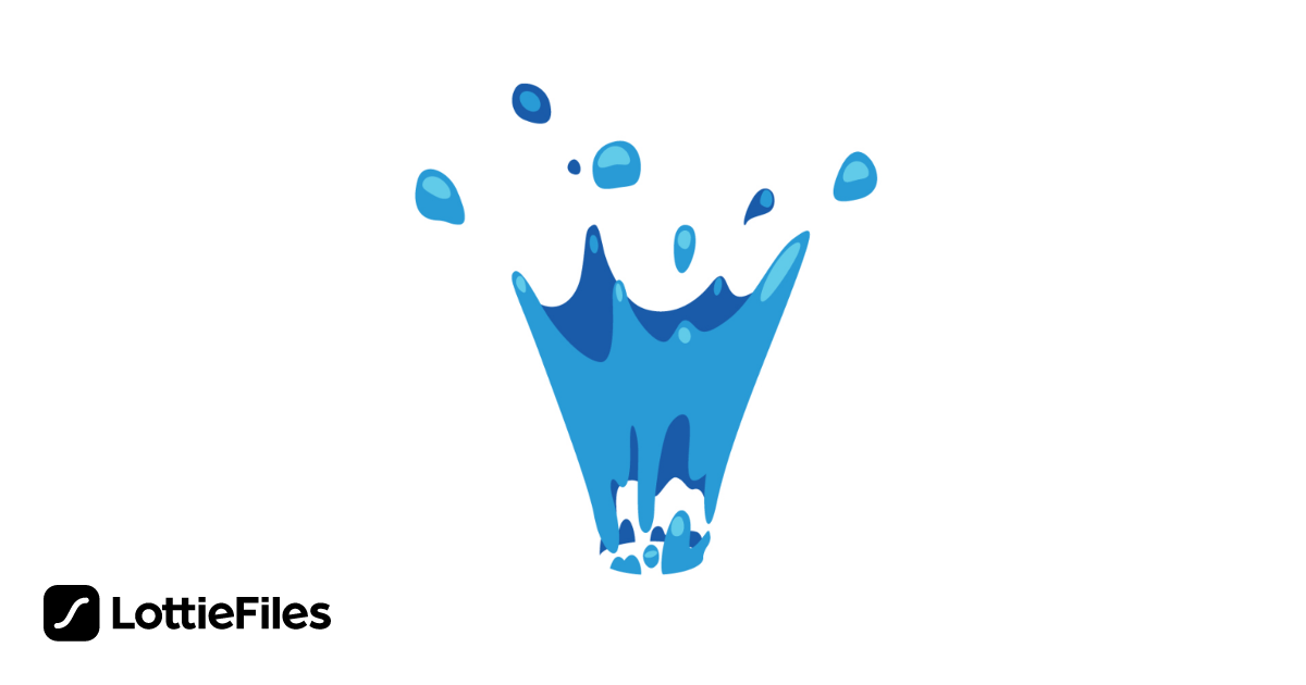 Free water drop Animation by Saheb | LottieFiles
