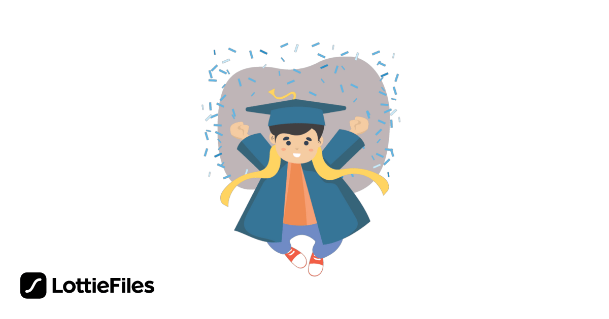 Free Graduate Animation by Happy Cheese | LottieFiles