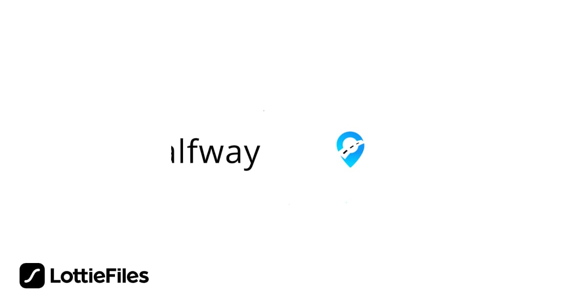 Free Halfway logo Animation by sanjeev pabbati | LottieFiles