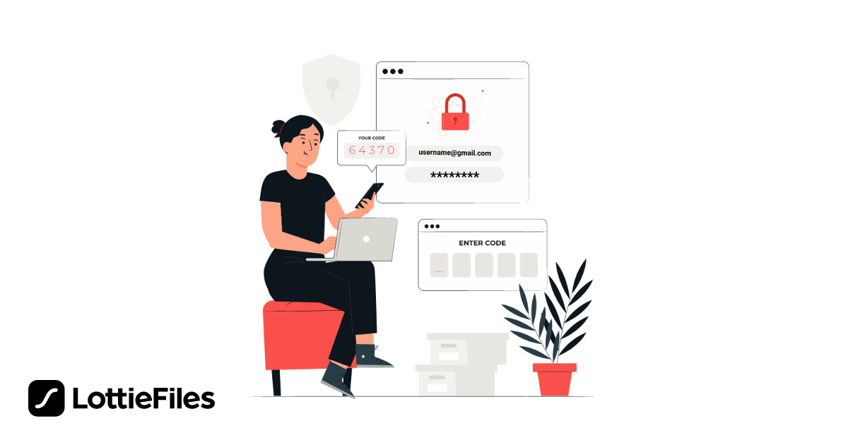 Free Two factor authentication Animation by Priyanshu Rijhwani ...