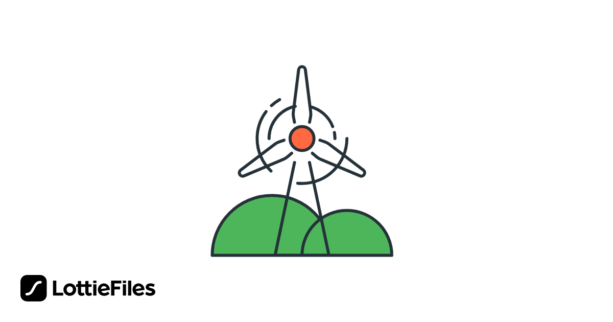 Free Wind Energy Animation by Sokol Laliçi | LottieFiles