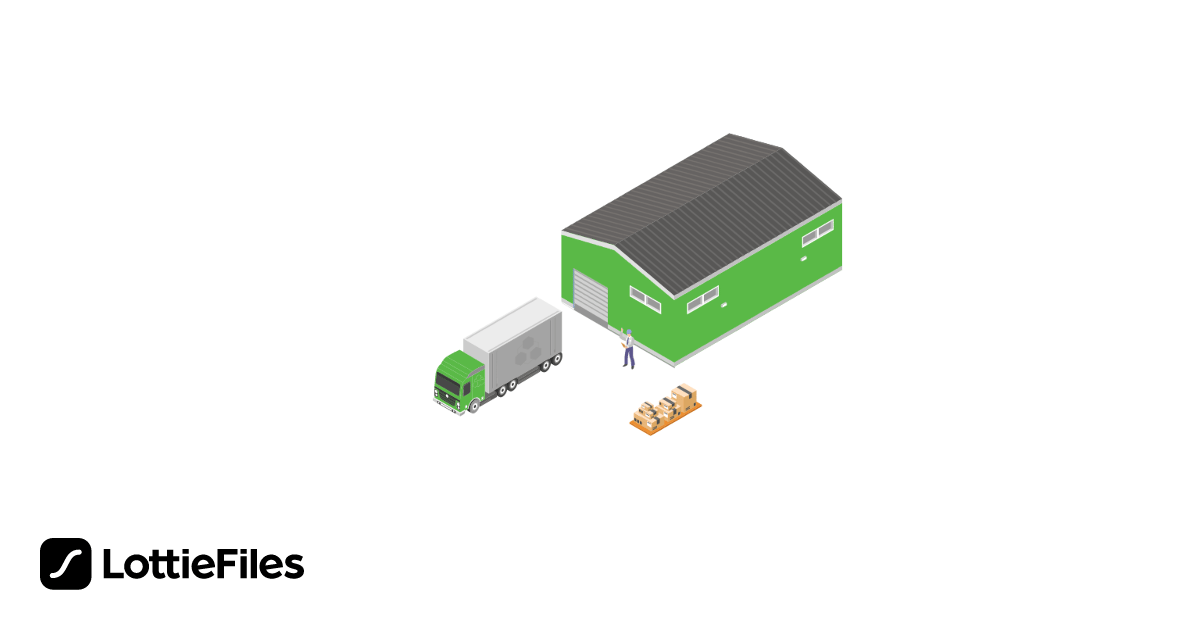 Free trucking green Animation by Crew Spencer | LottieFiles