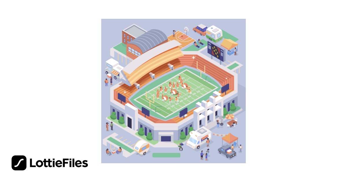Free The Stadium Animation by Doug Fuchs | LottieFiles