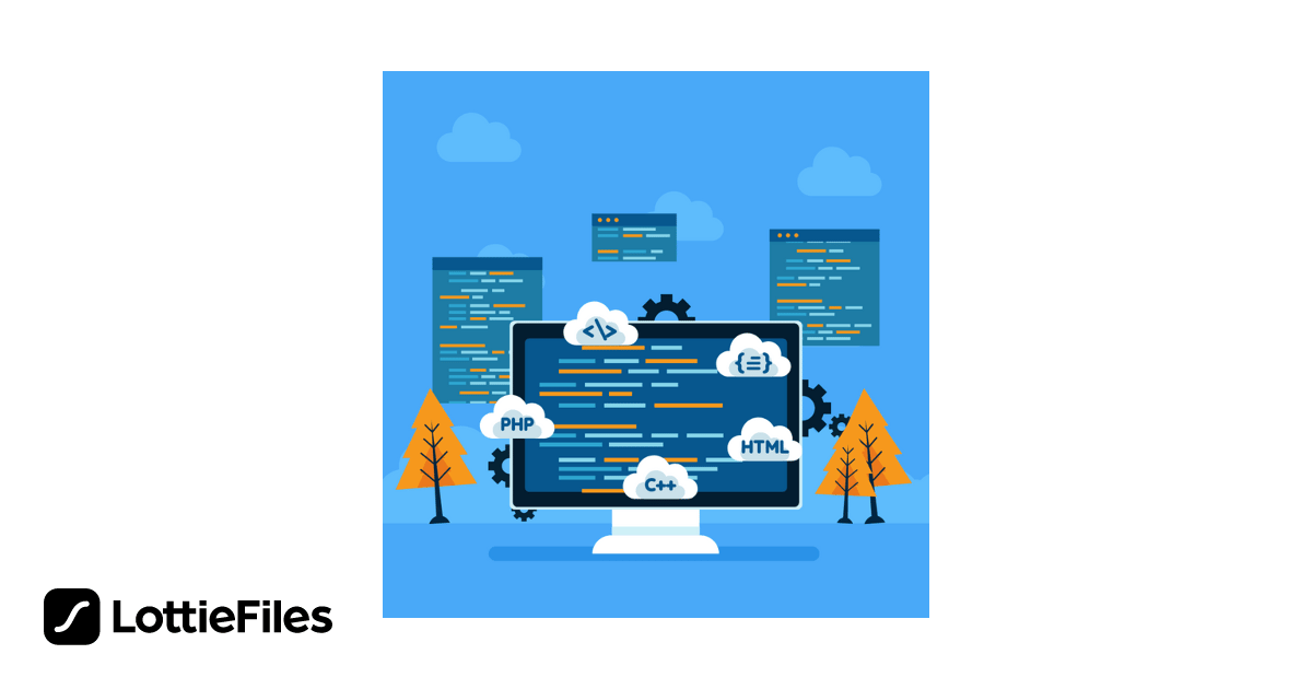 Free Computer concept Animation by Priyanshu Rijhwani | LottieFiles