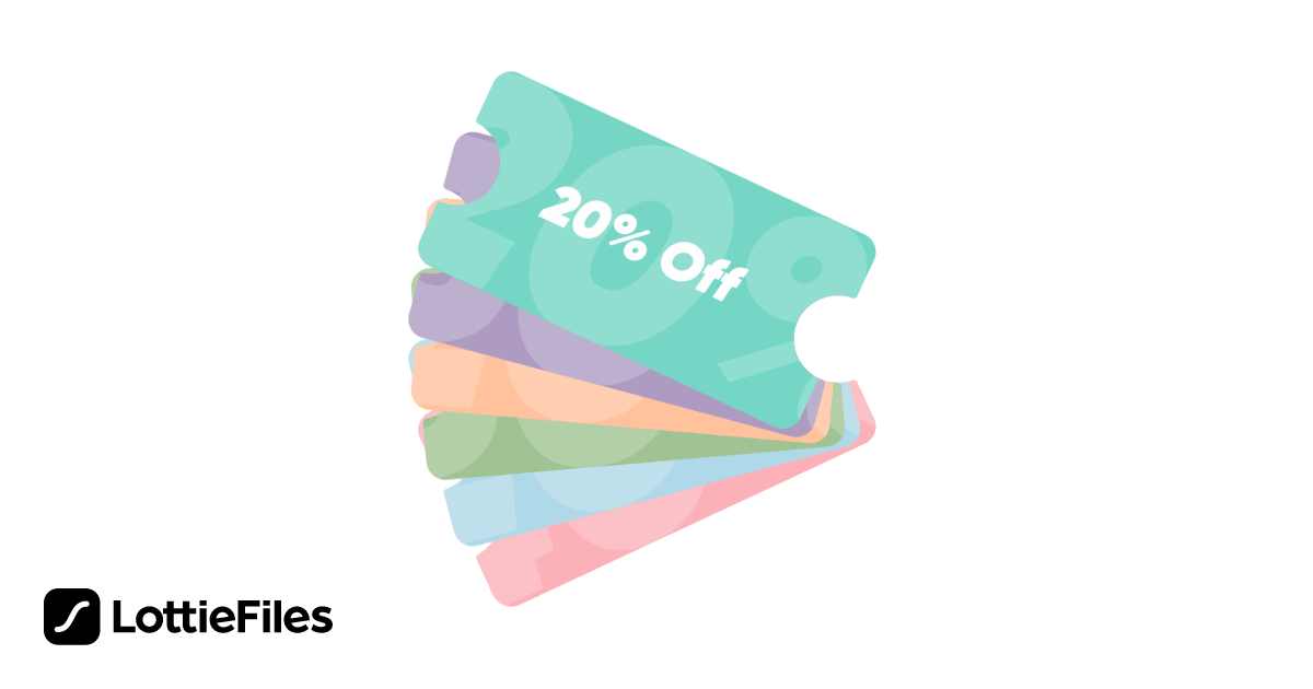 Free Offer Coupons Animation by Jayant Mandan | LottieFiles