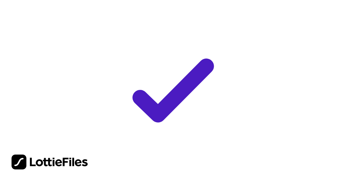 Free Loading check Animation by Bhavin Patel | LottieFiles