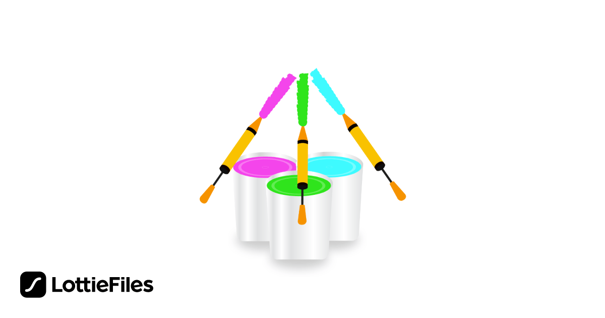 Free Holi Greeting Animation by Akash Gupta | LottieFiles