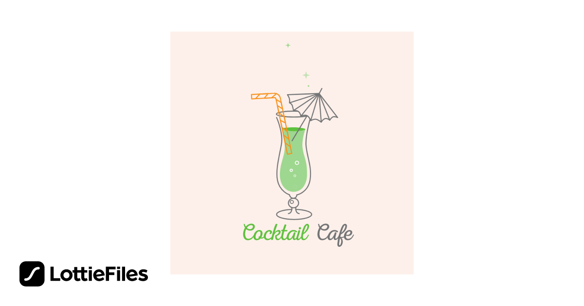 Free Glass of cocktail Animation by Dima Oris | LottieFiles