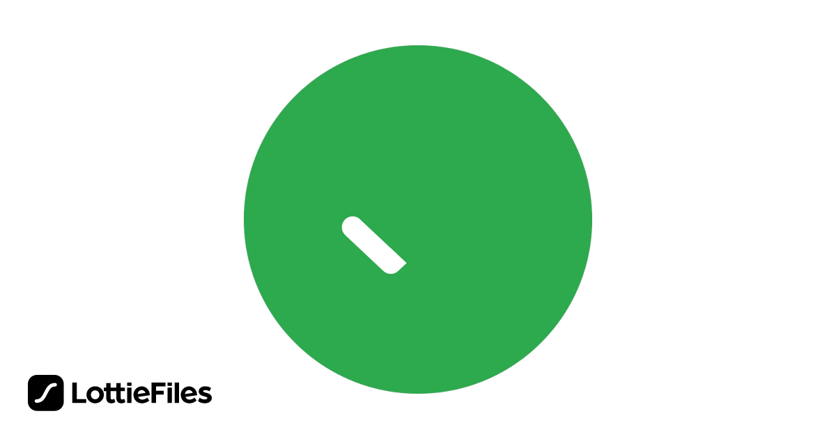 Free Check Success Animation by Juliana Souza | LottieFiles