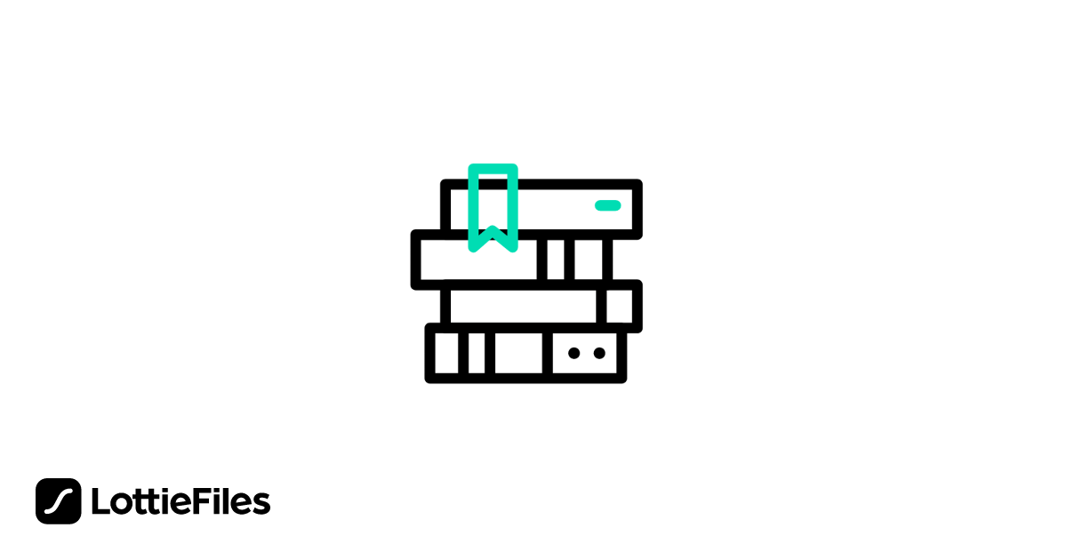 Free Book icon Lottie JSON animation 1 Animation by Tinymotion ...