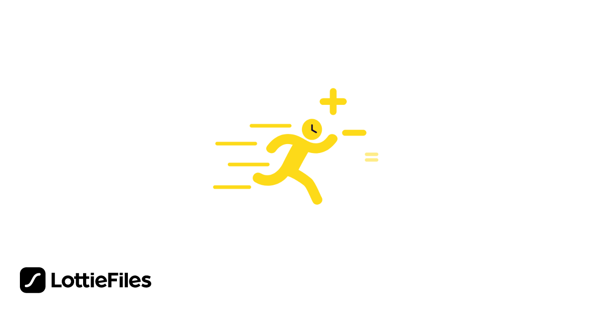 Free Speed MAth Animation by Evgeny Rubin | LottieFiles