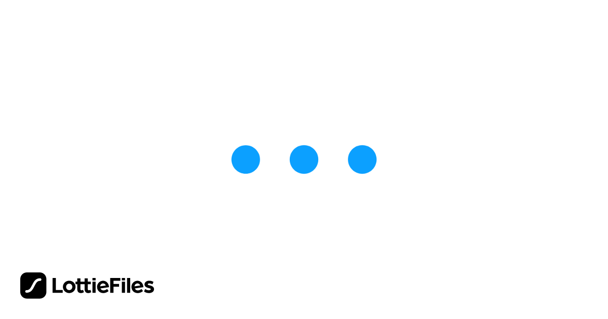 Free Loading Dots Animation by Vincenzo Imbimbo | LottieFiles