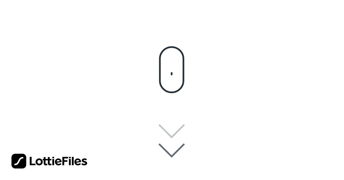 Free Transparetn mouse scroll Animation by Francis Prudence | LottieFiles