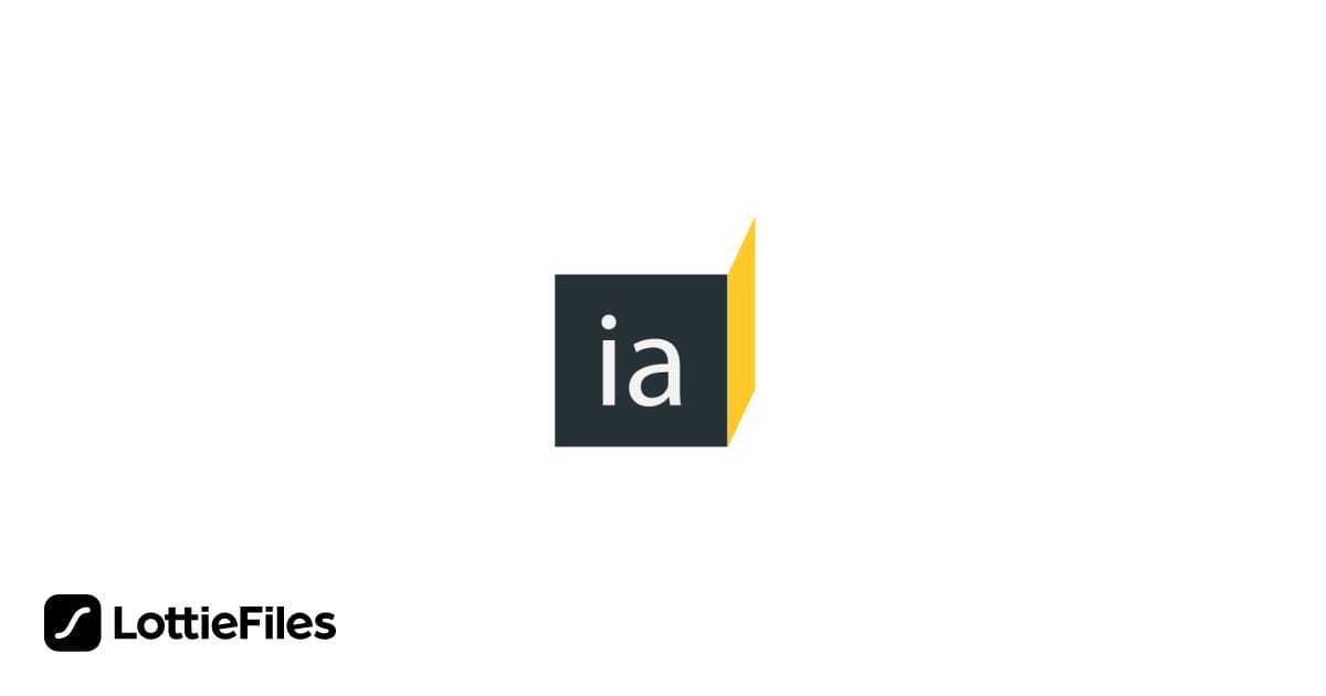 Free IA Logo Animation by Lee Crockford | LottieFiles