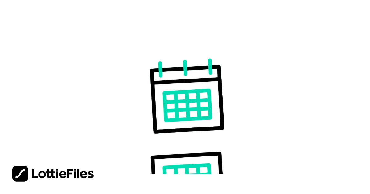 Free Calender icon Lottie JSON animation Animation by Tinymotion ...