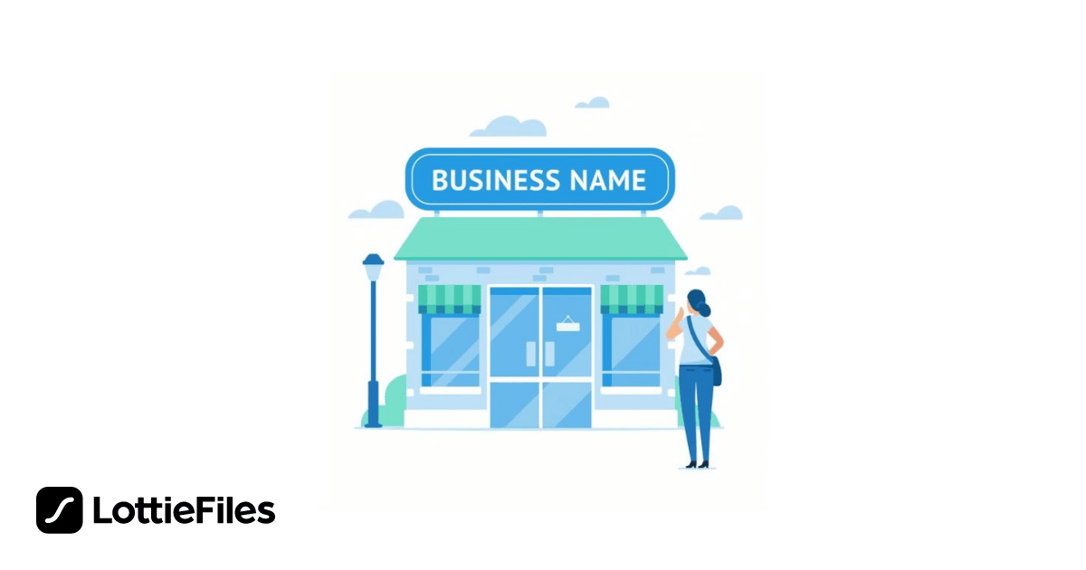 Free Shop Animation by Aexr Graphics | LottieFiles