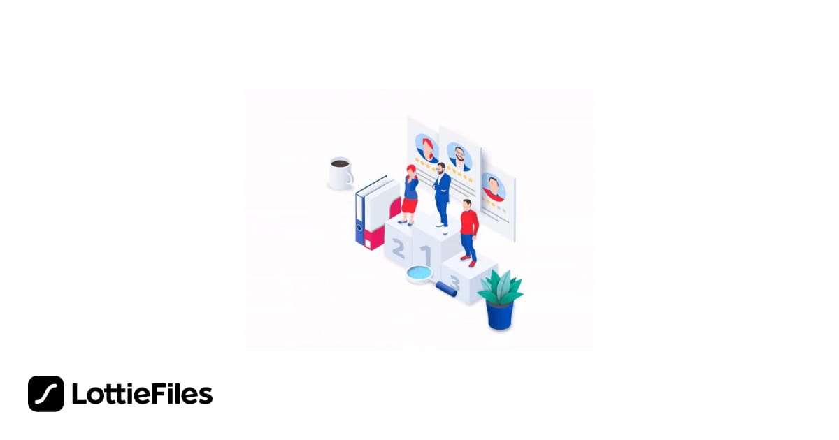 Free Interview Animation by Aexr Graphics | LottieFiles