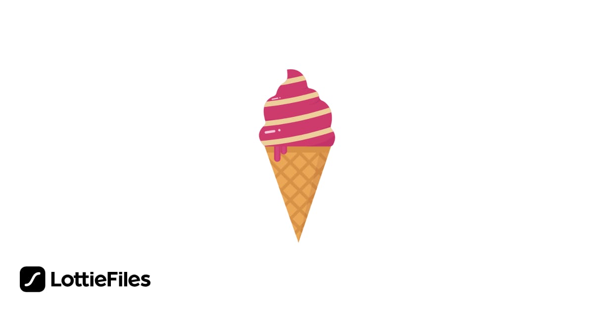 Free Ice Cream Animation by Aexr Graphics | LottieFiles
