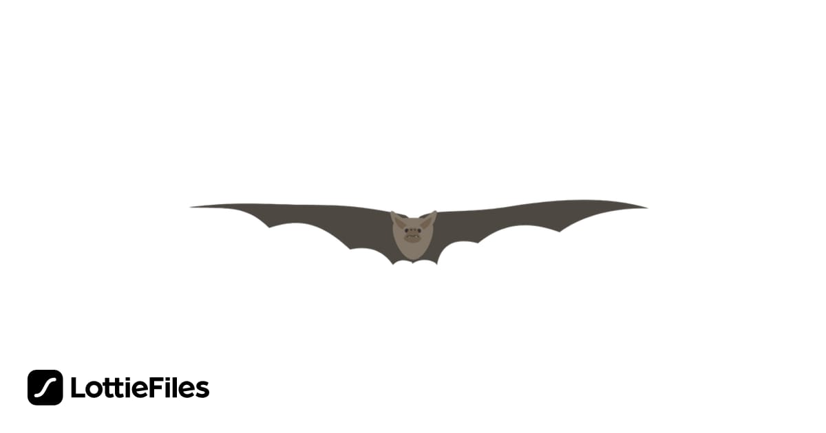 Free The Bat Animation by Diego Gonzalez | LottieFiles