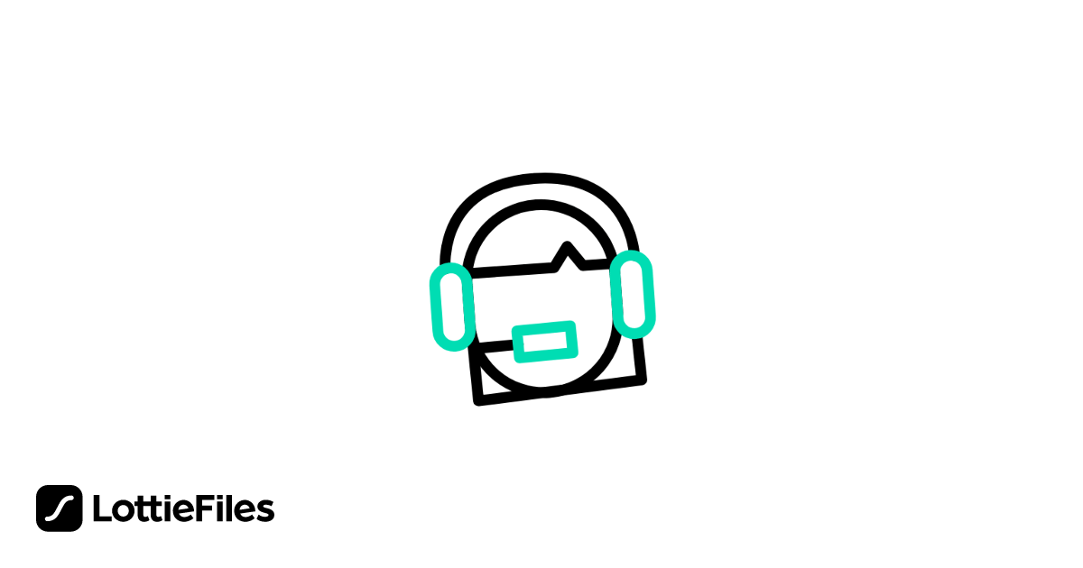 Free Customer care icon Lottie JSON animation Animation by Tinymotion ...