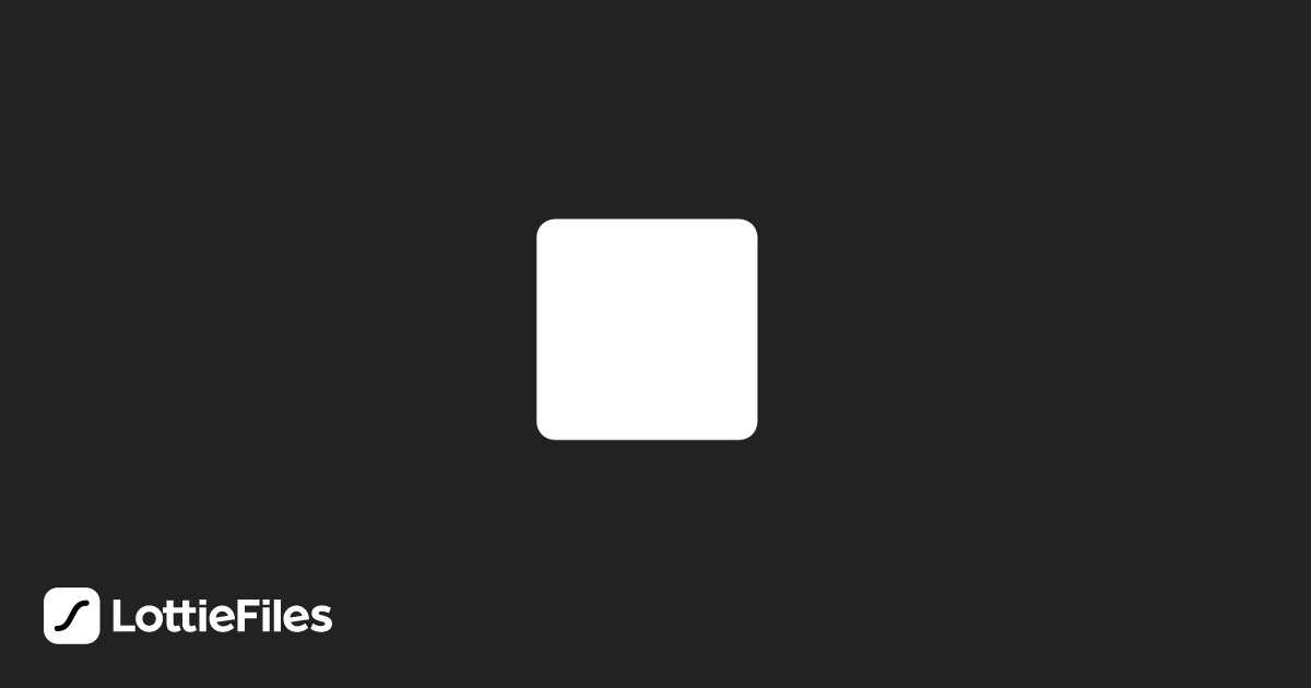 Free Stop Button Animation by Arthur Kovacs | LottieFiles