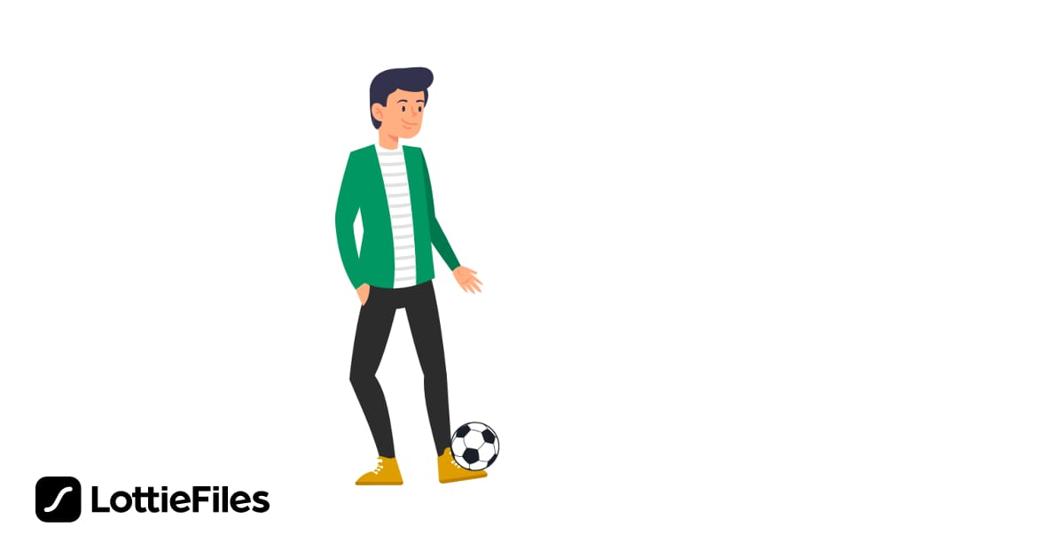 Free football juggling Animation by احمد ابوبكر | LottieFiles