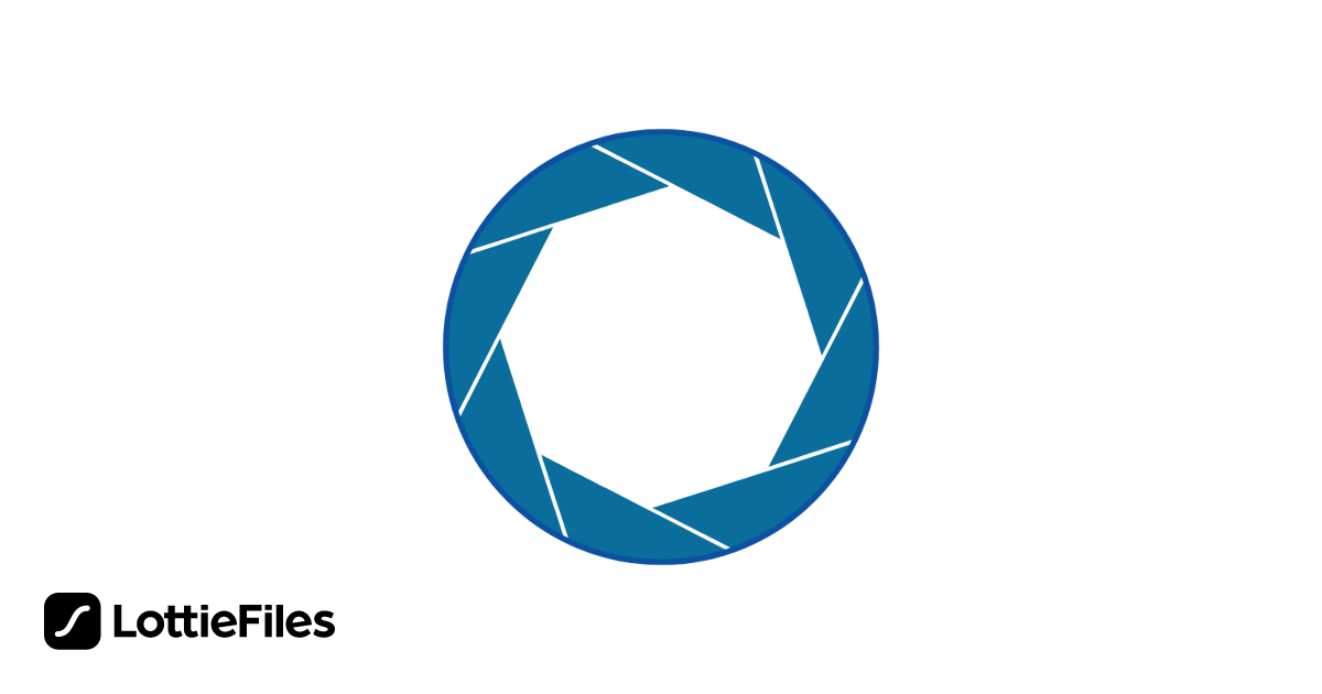 Free My First Aperture Animation by Mit Verma | LottieFiles