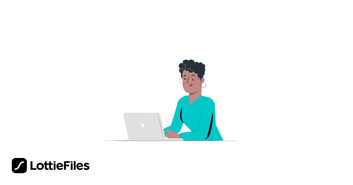 Free woman working-edited Animation by Eloïse Lérisson | LottieFiles