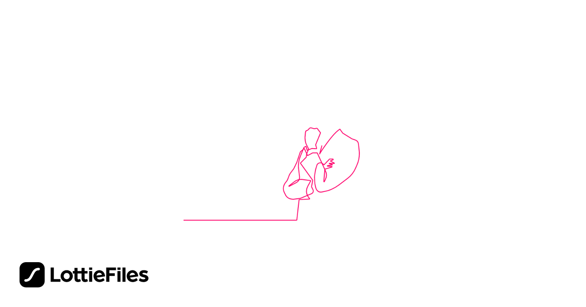 Free one line man Animation by MarinaAndronikou | LottieFiles