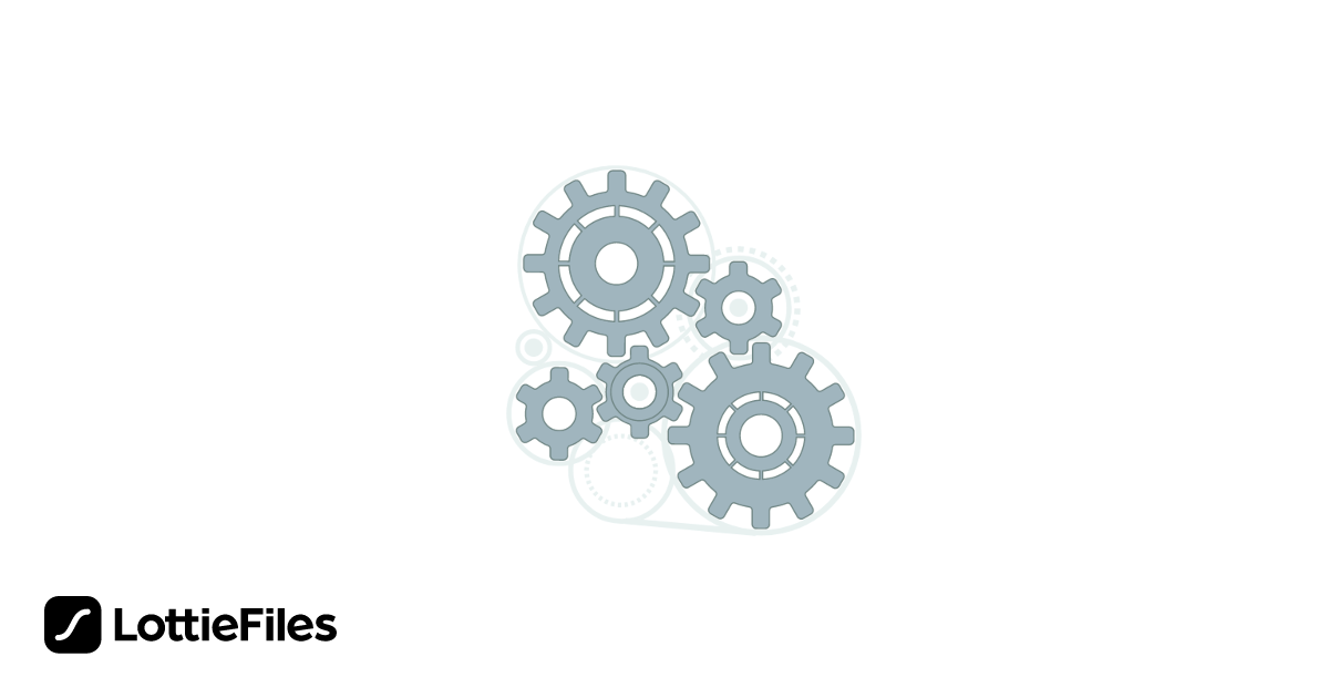 Free Gears animation Animation by Nazar | LottieFiles