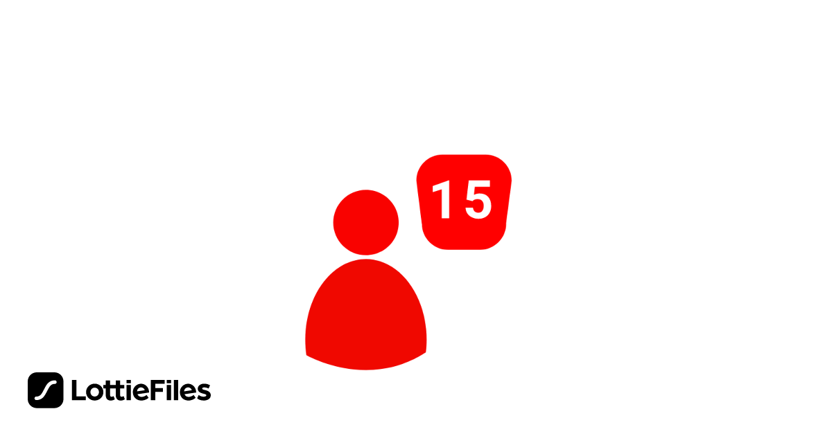 Free Add Friend Notification Animation by walid hisham | LottieFiles