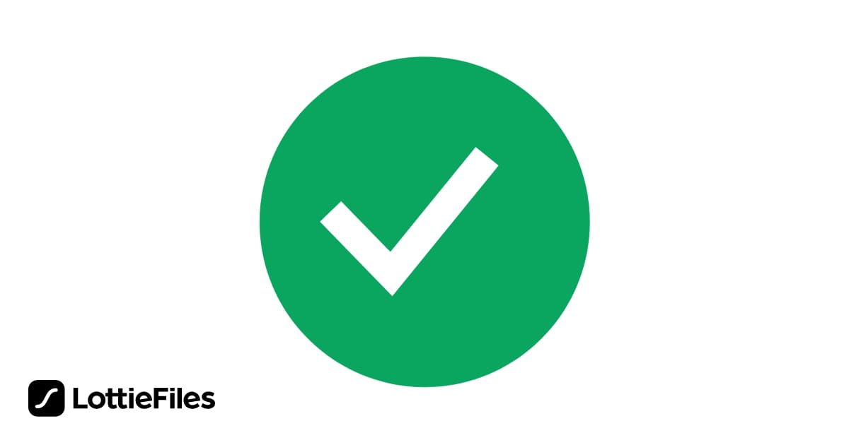 Free Success-Checkbox Animation by Turgut Hatipoglu | LottieFiles