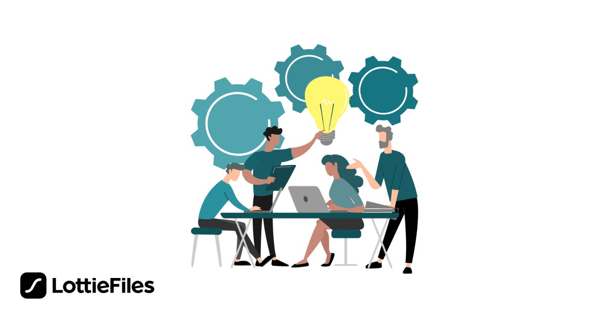 Free work team Animation by lu | LottieFiles