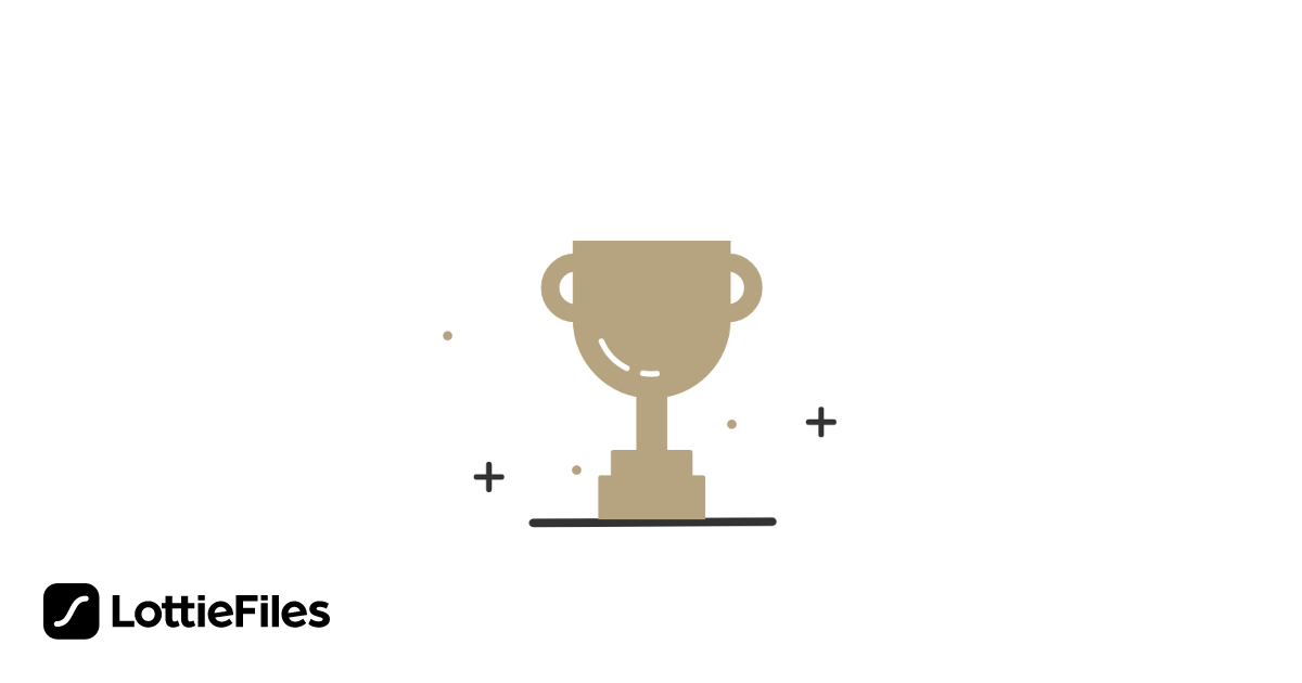 Free trophy modified Animation by TAKUYA ASHIMURA | LottieFiles