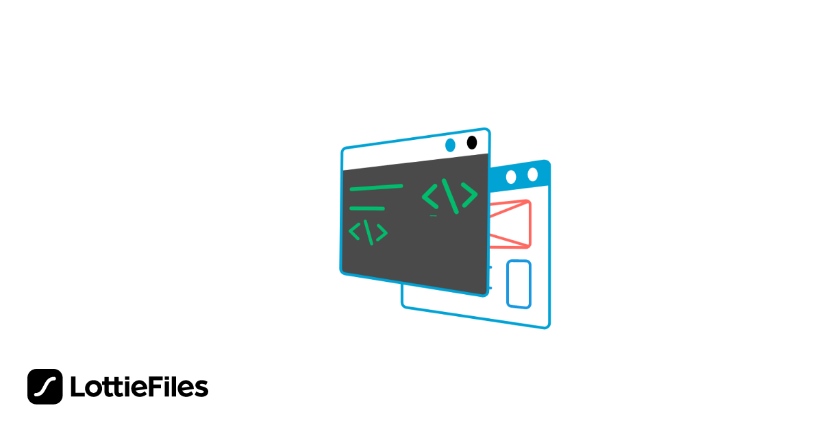 Free backend blue Animation by Lucas Turski | LottieFiles