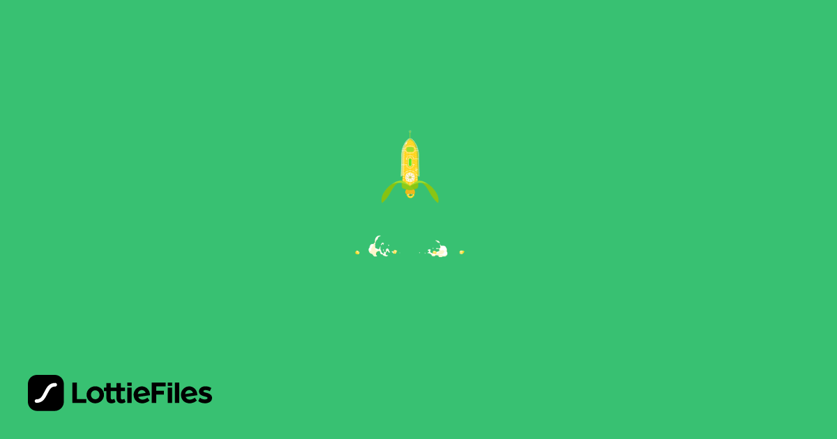Free Corn rocket Animation by 陈子帆 | LottieFiles