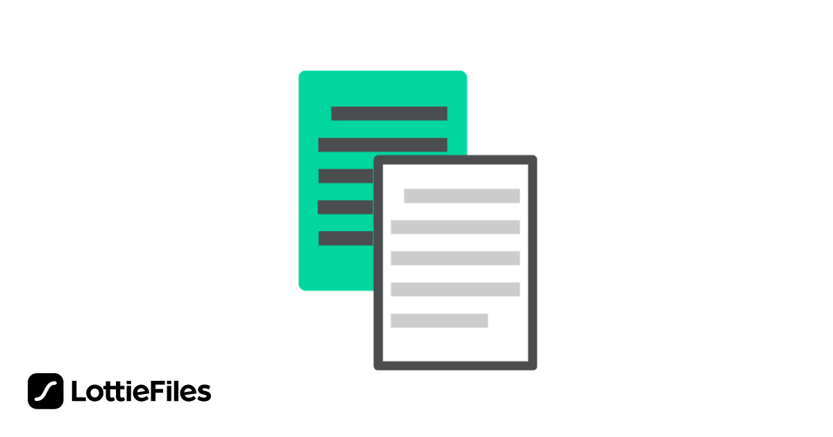 Free Files docs Animation by RBR Digital | LottieFiles