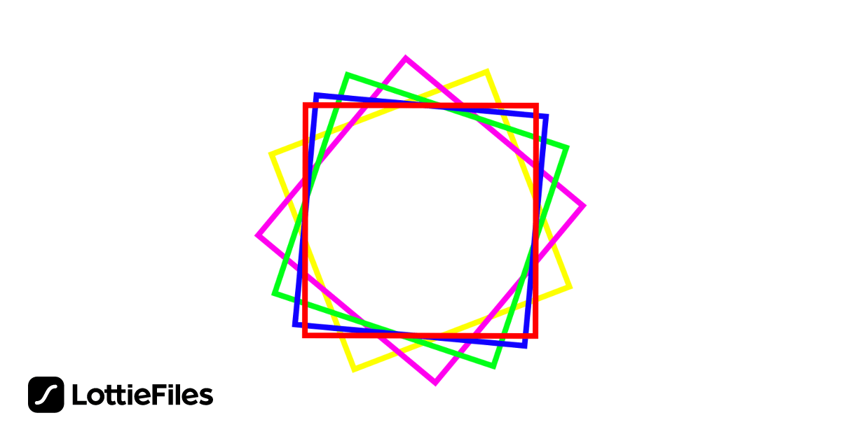 Free Rectangle rotate Colors Animation by Md. Fazle Hasan | LottieFiles